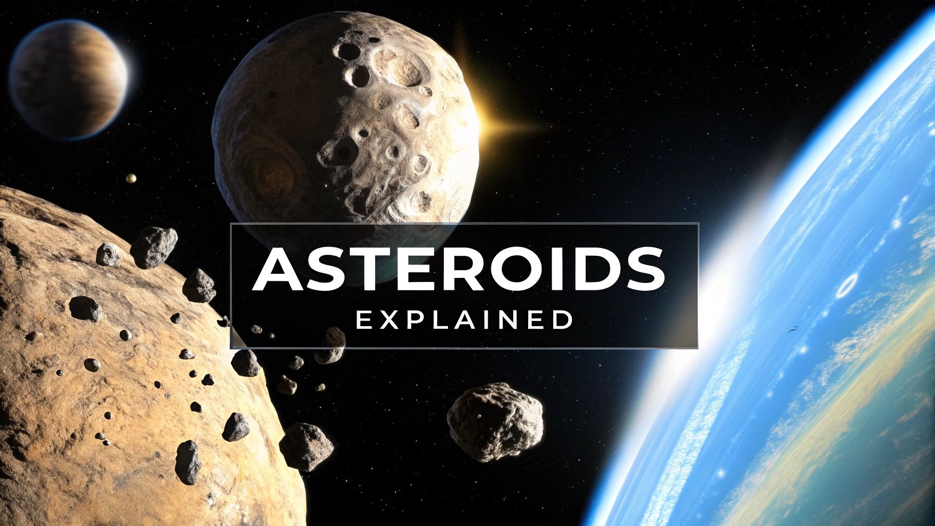 What are asteroids: A Fun Guide for Kids and Families