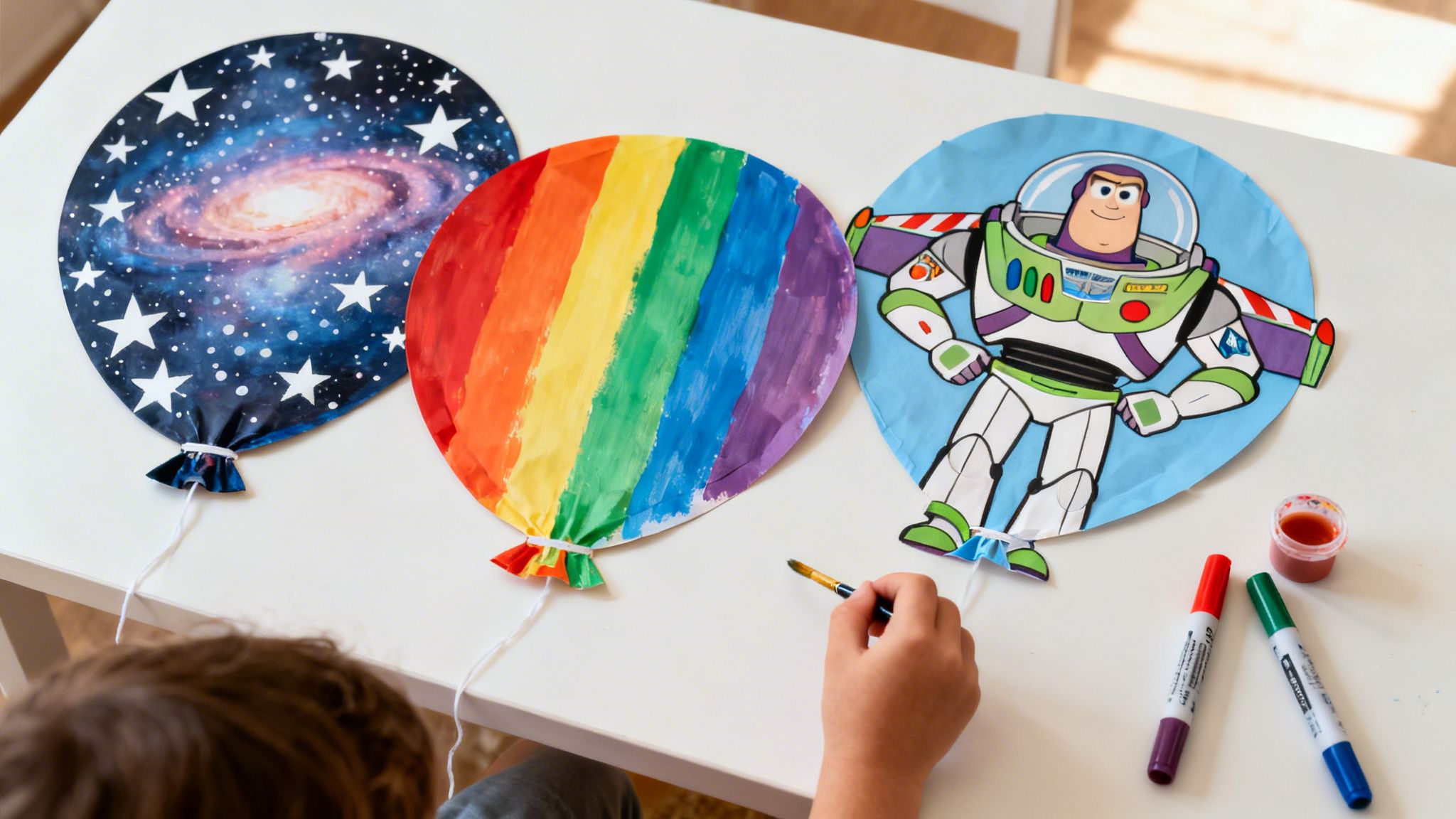 Fly High with Your Own 3D Paper Hot Air Balloon Craft